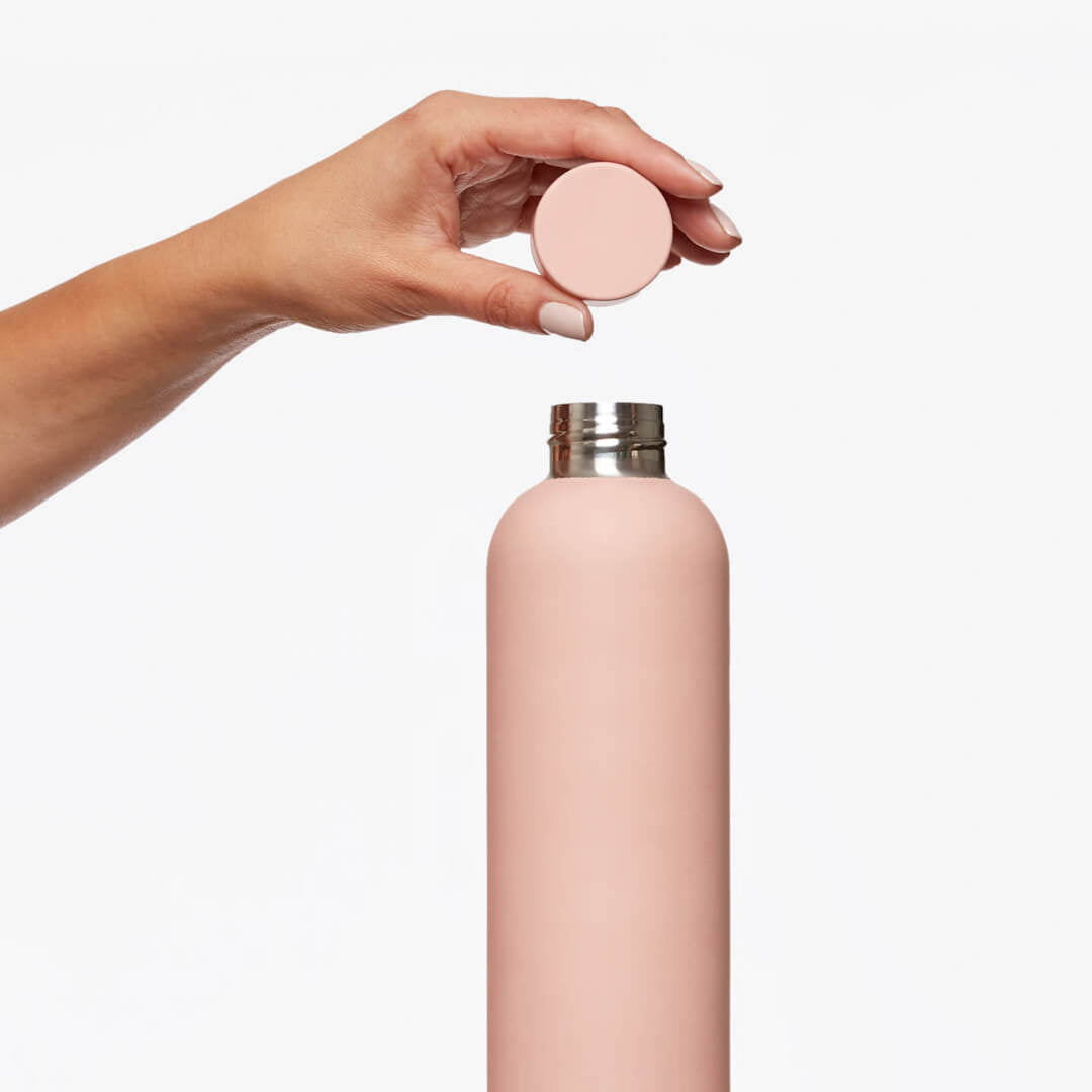 Water Bottle 1 Litre BLUSH – Seven Sundays