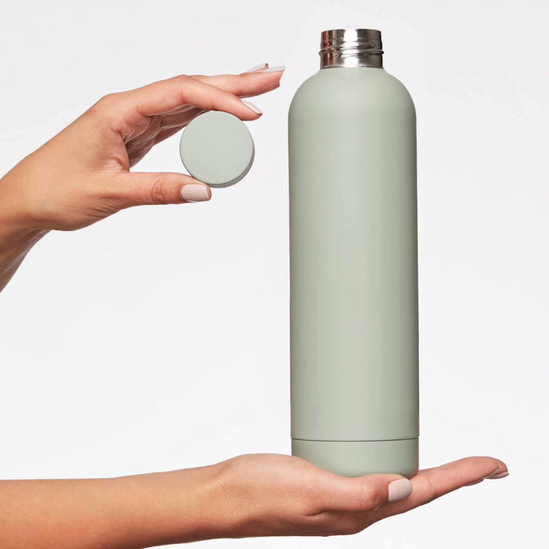 Water Bottle 1 Litre SAGE – Seven Sundays