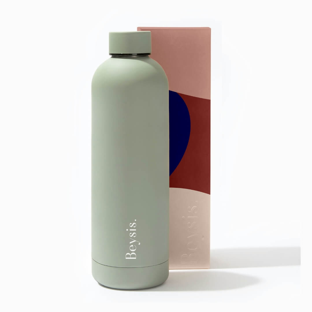 Water Bottle 1 Litre SAGE – Seven Sundays